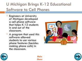 The Use of Cell Phones in the Classroom | PPT
