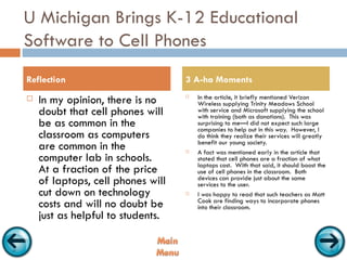 The Use of Cell Phones in the Classroom | PPT
