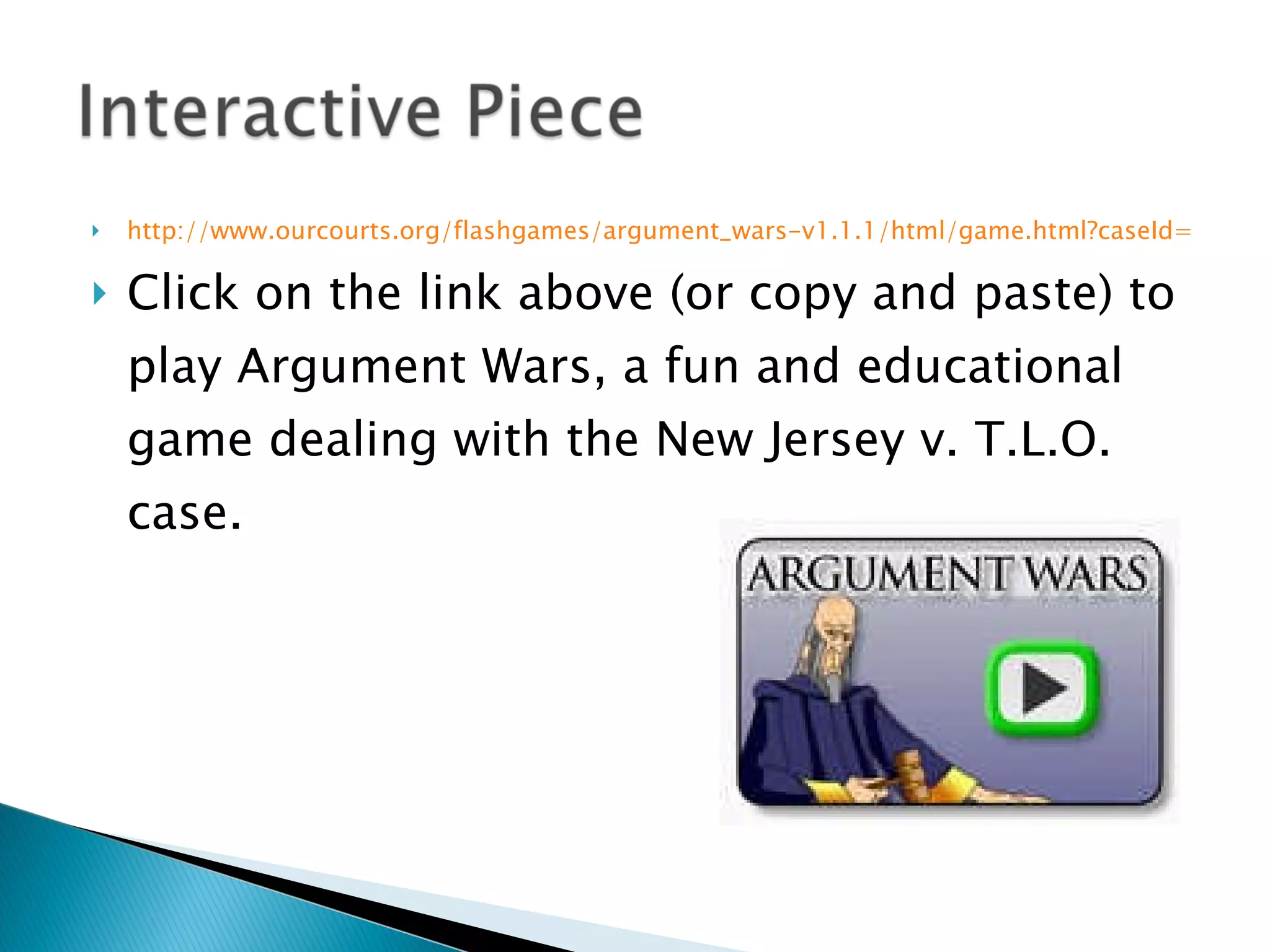 New Jersey V T L O Powerpoint | PPT