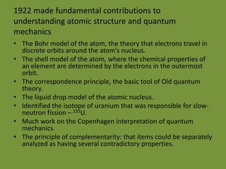 niels bohr | PPTX