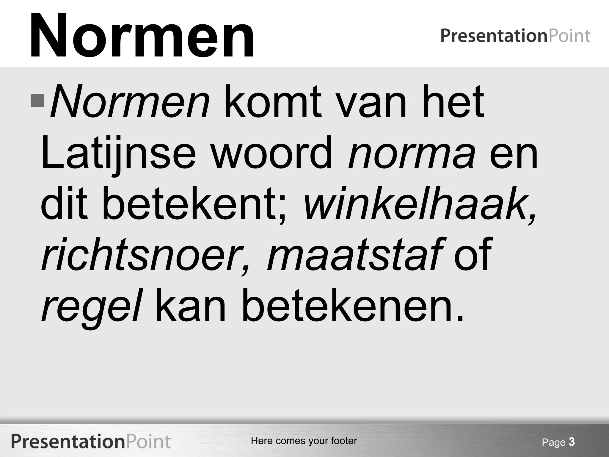 1 normen en waarden | PPT