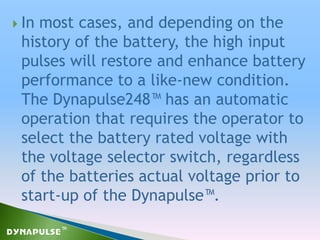 Operating the Dynapulse 248 is Easy! | PPTX