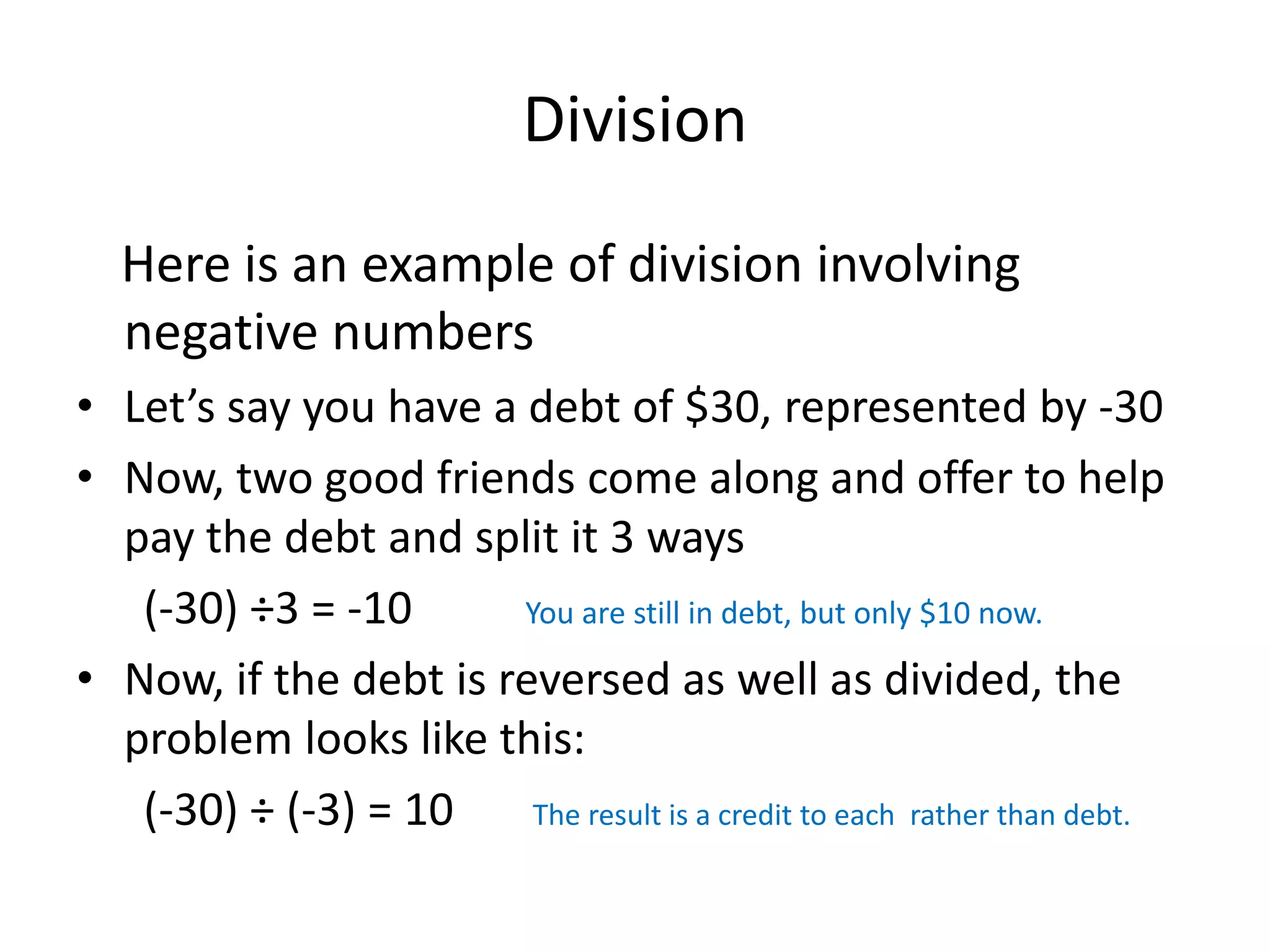 Operations on Real Numbers | PPTX