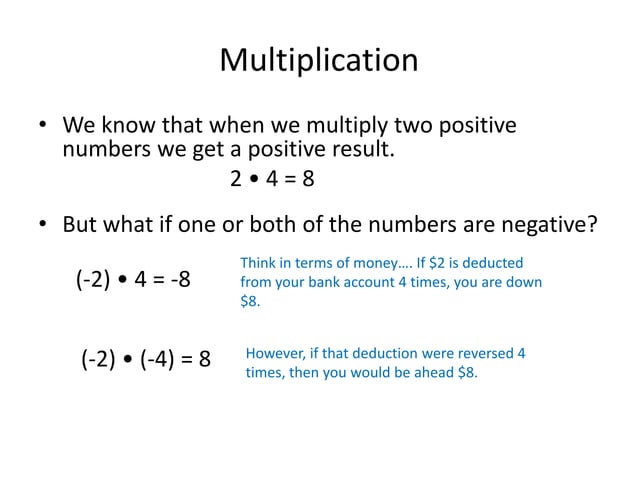 Operations on Real Numbers | PPTX | Physics | Science