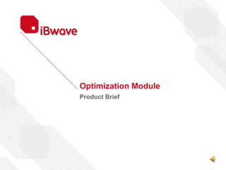 Optimization Module Overview | PPT