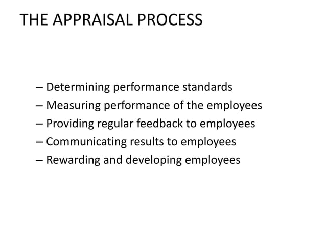 Performance Appraisal | PPT