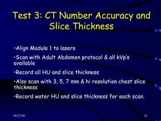 Qaulity Control of CT | PPT