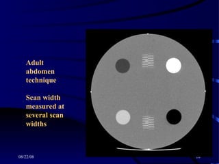 Qaulity Control of CT | PPT