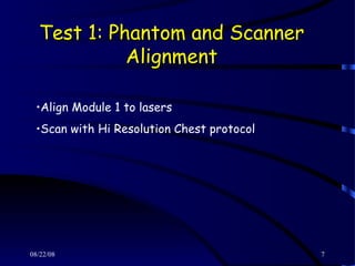 Qaulity Control of CT | PPT
