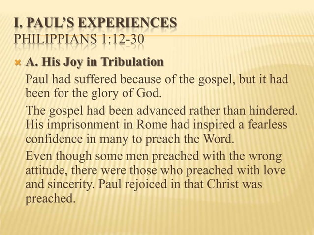 Epistle of Paul to the Philippians | PPTX