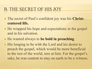 Epistle of Paul to the Philippians | PPTX