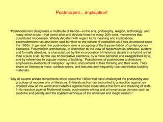 post modernism in india | PPT