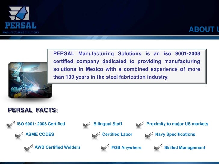 Persal Manufacturing Solutions