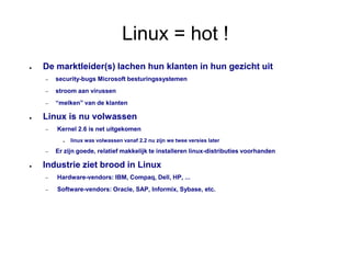 Jan Guldentops over Linux | PDF