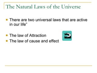 The Law of Attraction | PPT