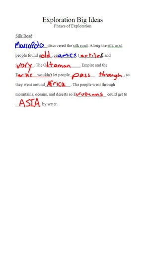 Phases of Exploration | PPT