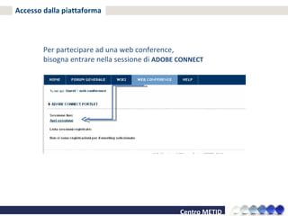 La web conference (Adobe Connect) | PPT
