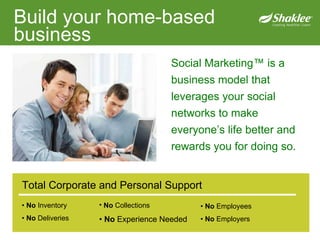 Shaklee Business Opportunity | PPT