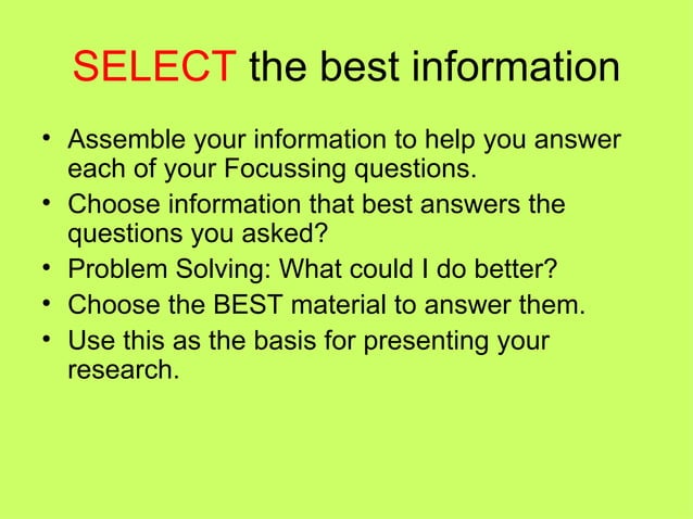 Introducing Research Skills | PPT | Education