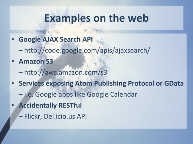 Developing RESTful WebServices using Jersey | PPT