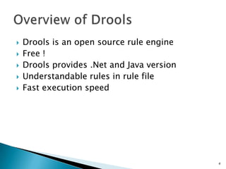 Rule Engine: Drools .Net
