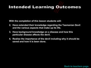 Tasmanian Devil | PPT