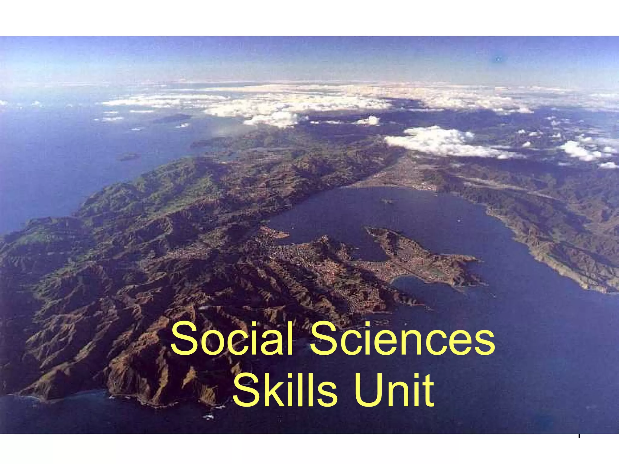 Social Science Skills for Years 9-11 | PPT