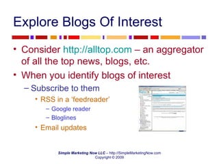 Social Media Primer | PPT