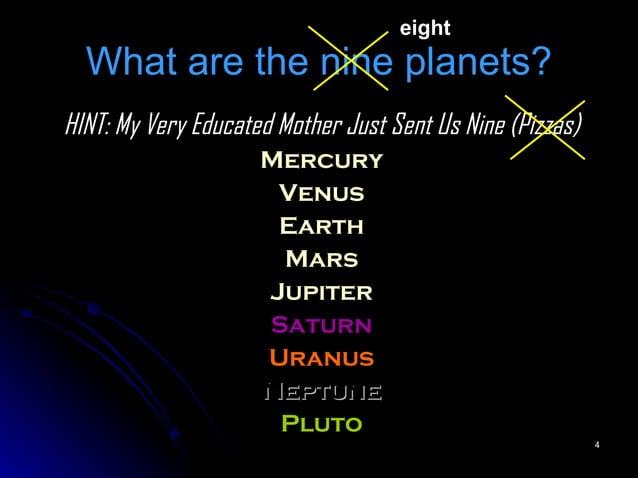 Solar system Notes | PPT | Space and Astronomy | Science