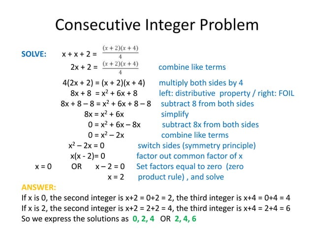 Solving Quadratic Equations by Factoring | PPTX