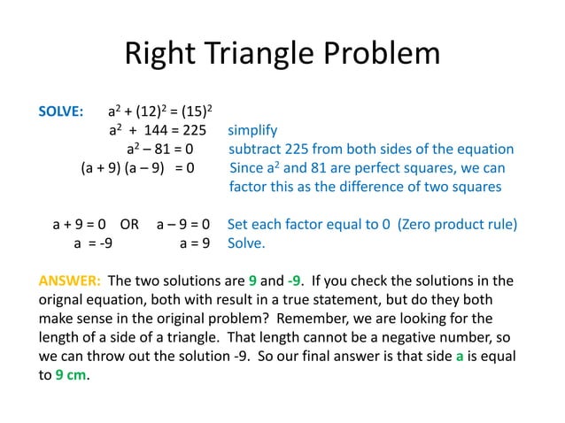 Solving Quadratic Equations by Factoring | PPTX