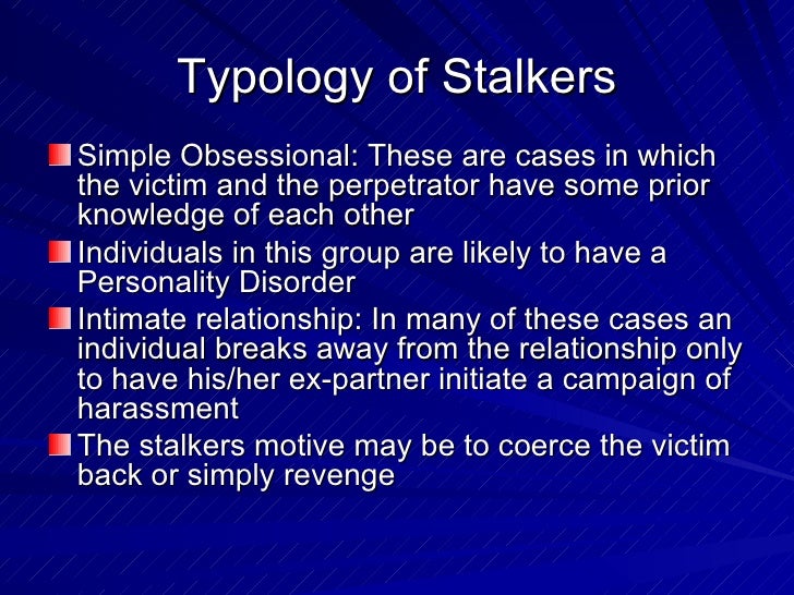 stalking