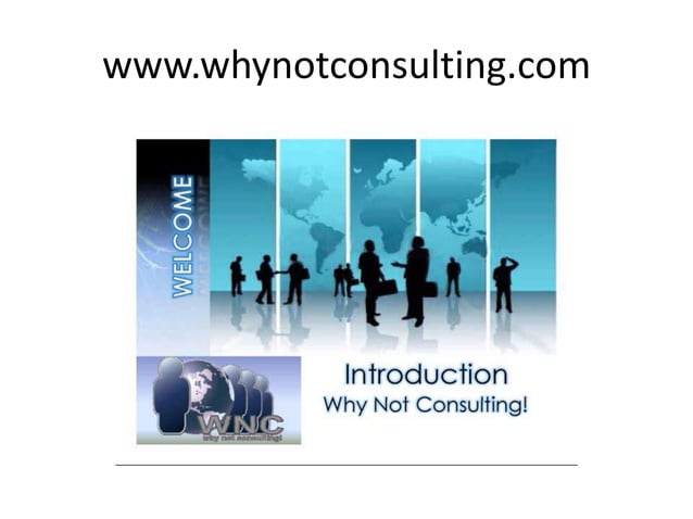 Why Not Consulting! Introduction Video | PPTX