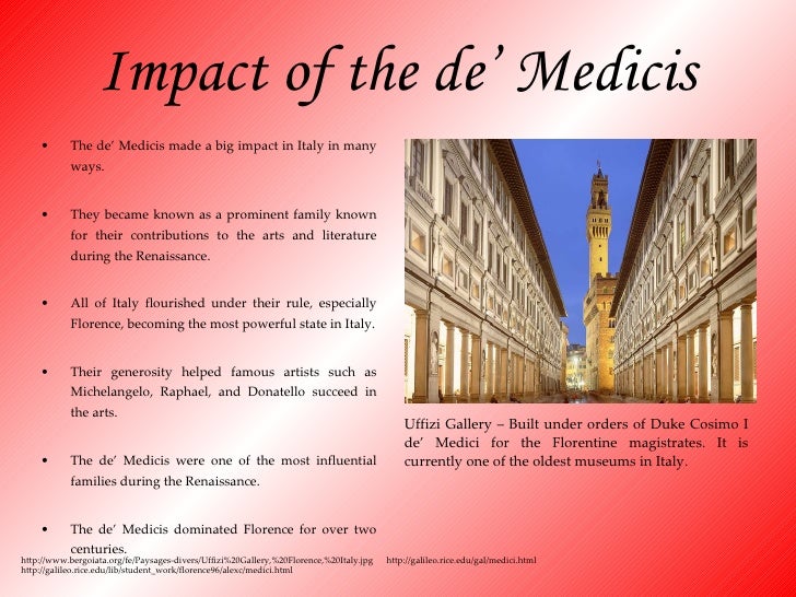 Italy Demedici Dynasty