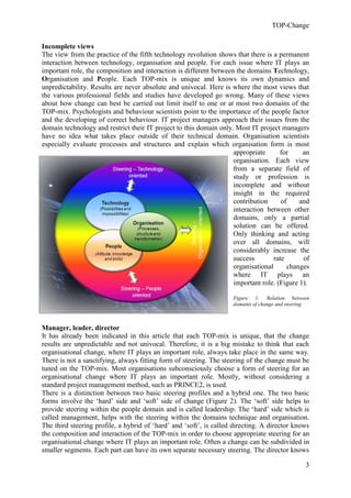 TOP-Change for the fifth technology revolution | PDF