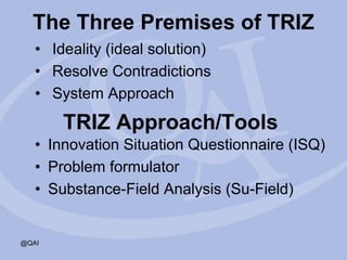 Triz Presentation | PDF