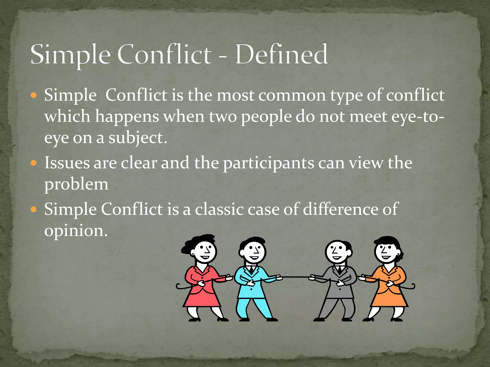 Types of Conflicts | PPTX