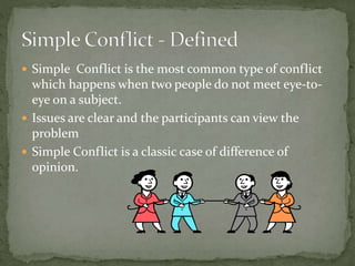 Types of Conflicts | PPTX