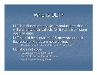 Ult Kohl's Ballast Guide | PPT