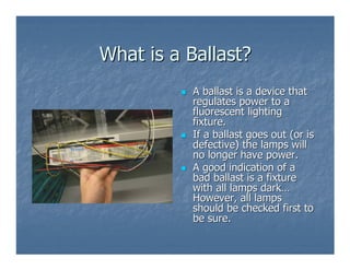 Ult Kohl's Ballast Guide | PPT