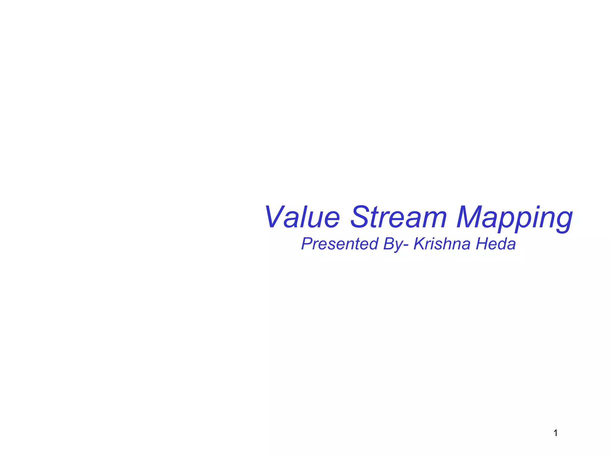 Value stream mapping - Future State | PPT