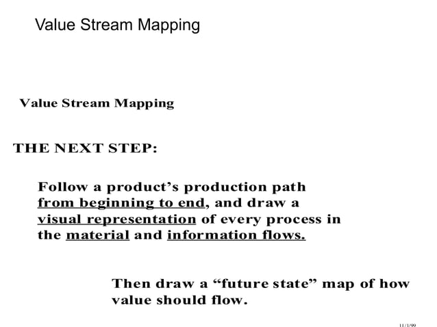Value stream mapping - Future State | PPT | Logistics | Business