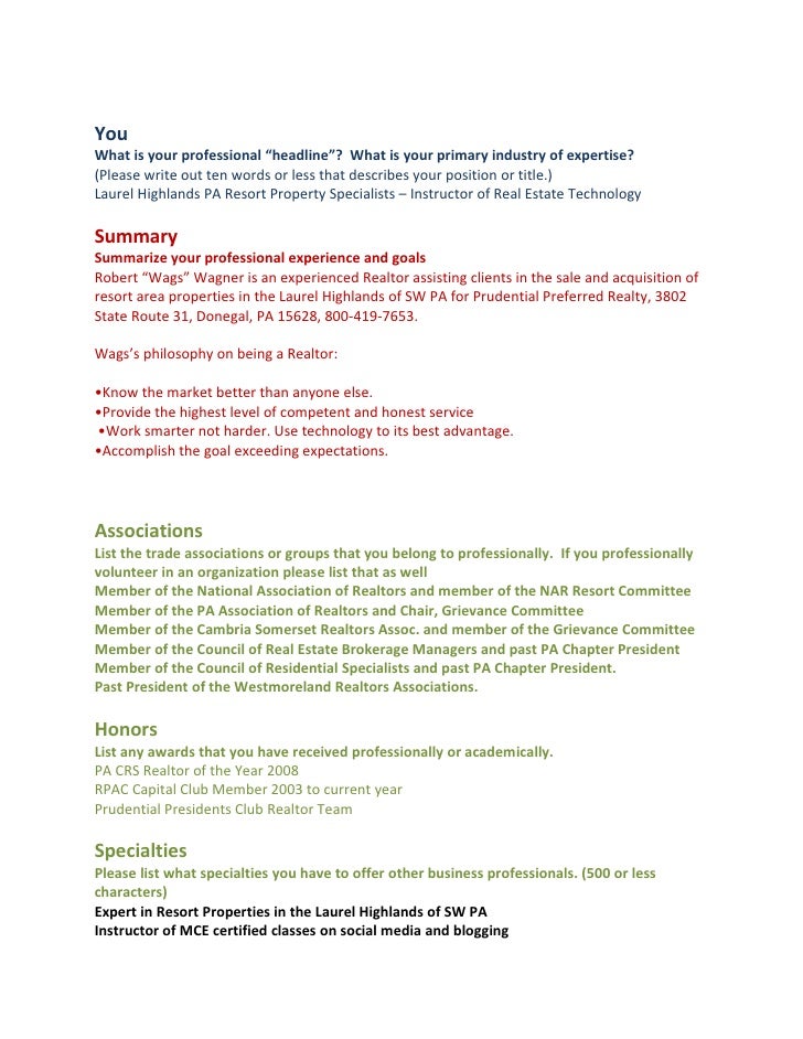 Industry Profile Template | PDF Template