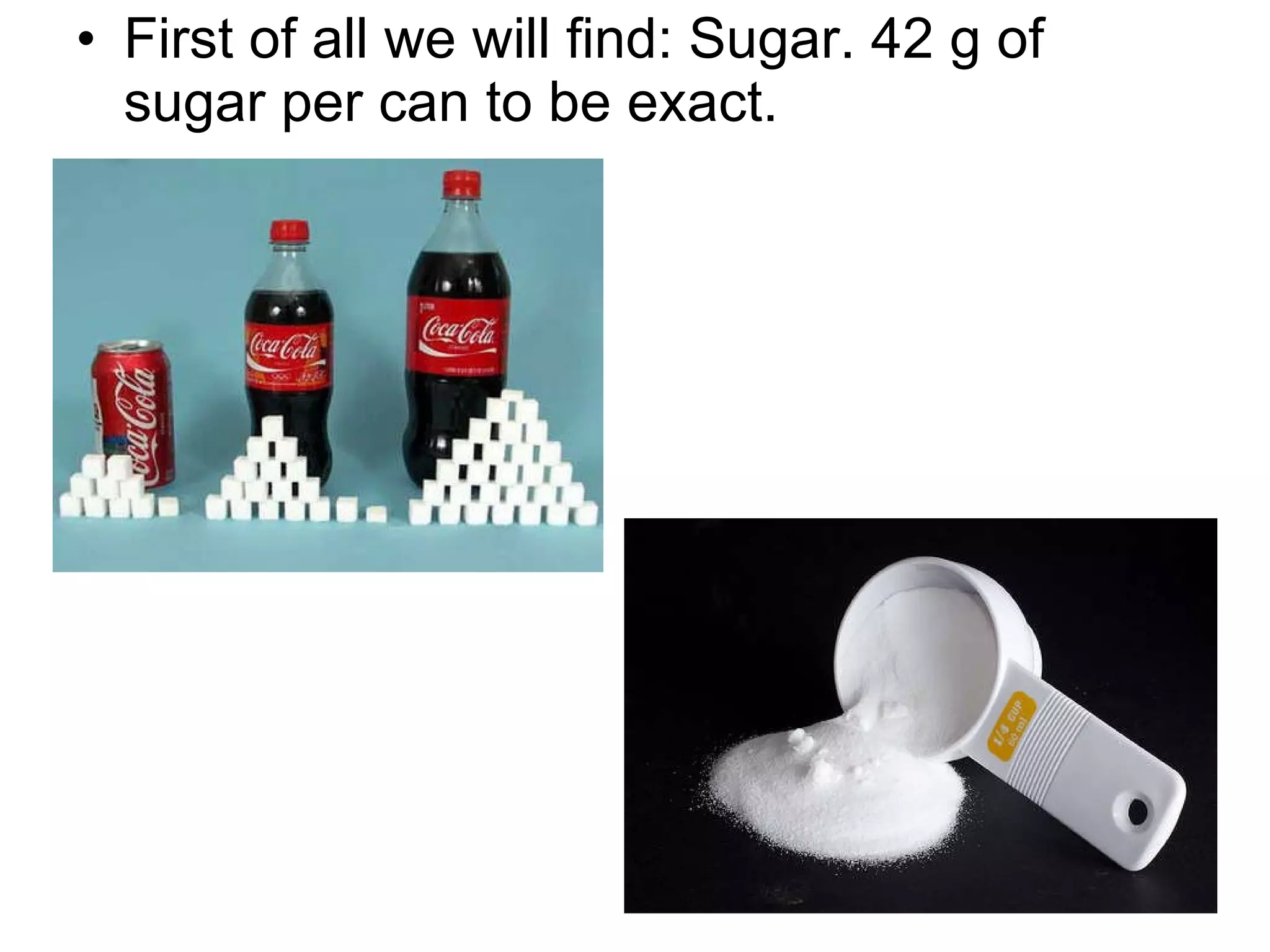 What are the ingredient of Coca Cola? | PPT