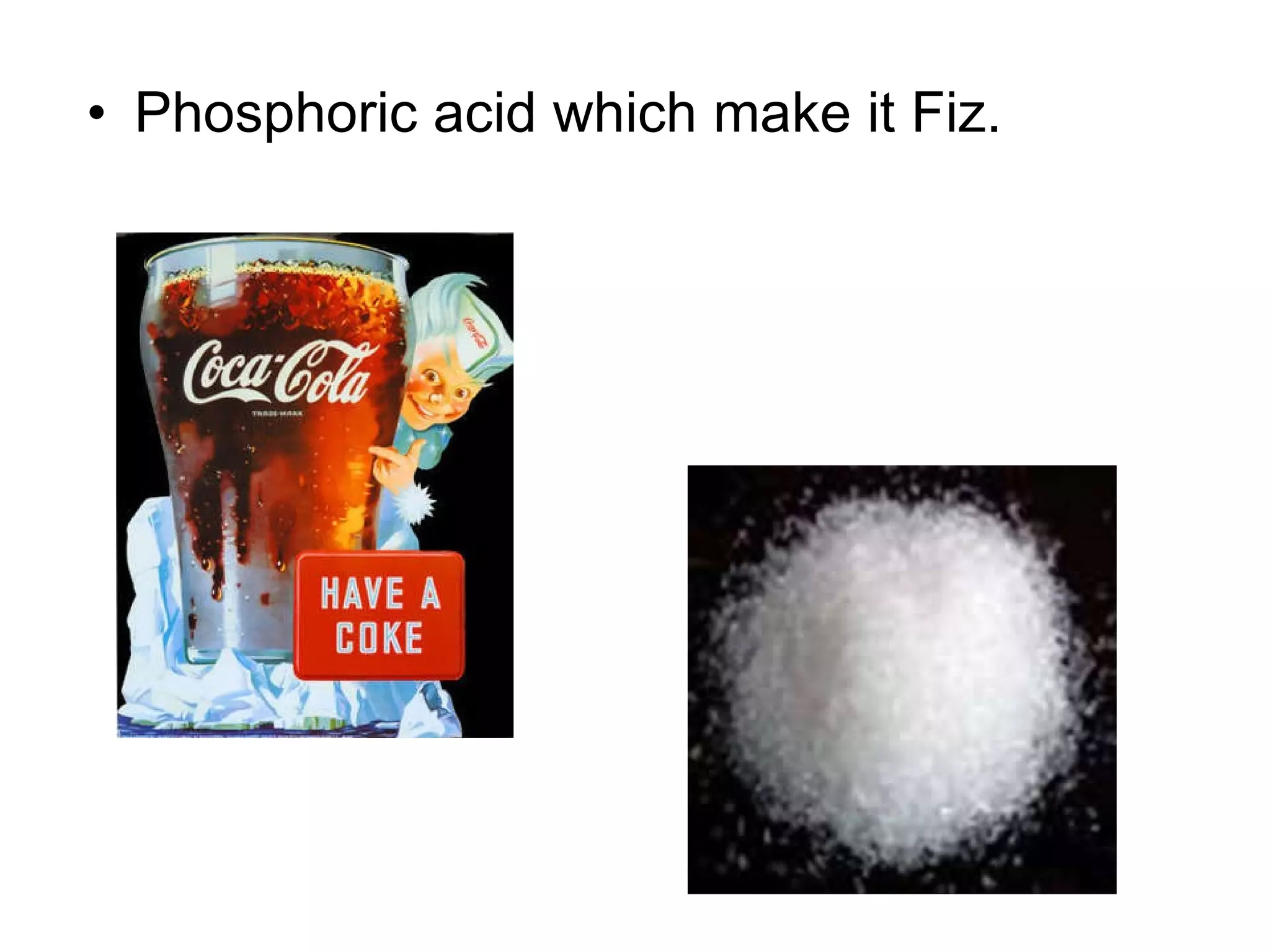 What are the ingredient of Coca Cola? | PPT