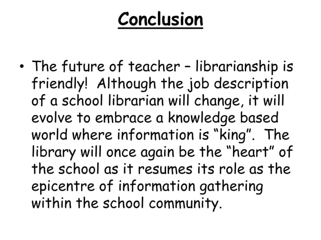 C:\Fakepath\What Will My School Library Look Like In | PPTX