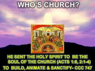 WHY THE CATHOLIC CHURCH? | PPT