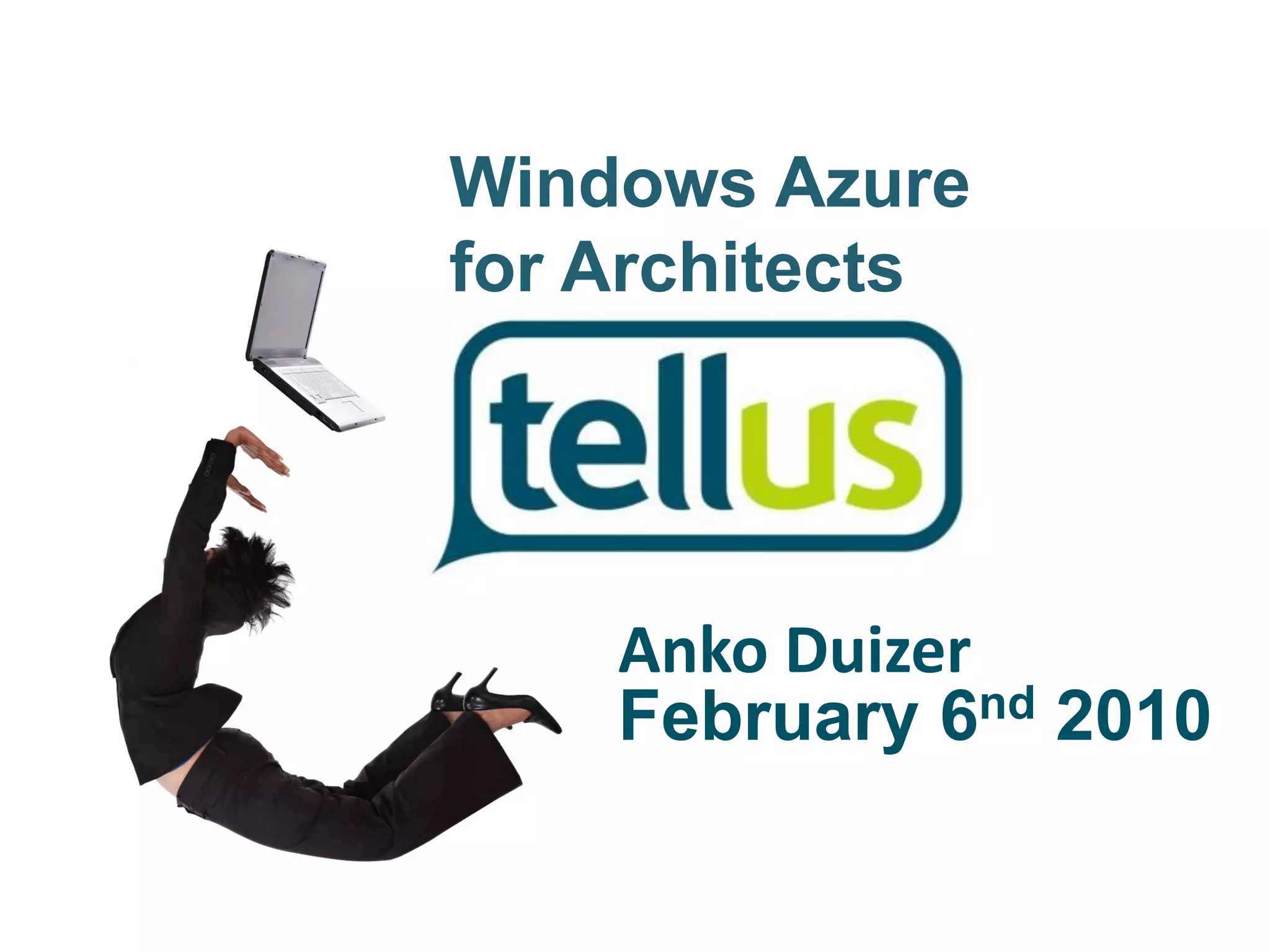 Windows Azure For Architects | PDF | Cloud Computing | Internet