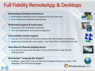 Windows Server 2008 R2 Overview | PPT