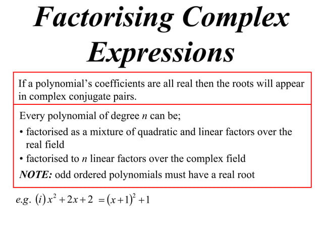 X2 T01 08 factoring complex expressions | PDF
